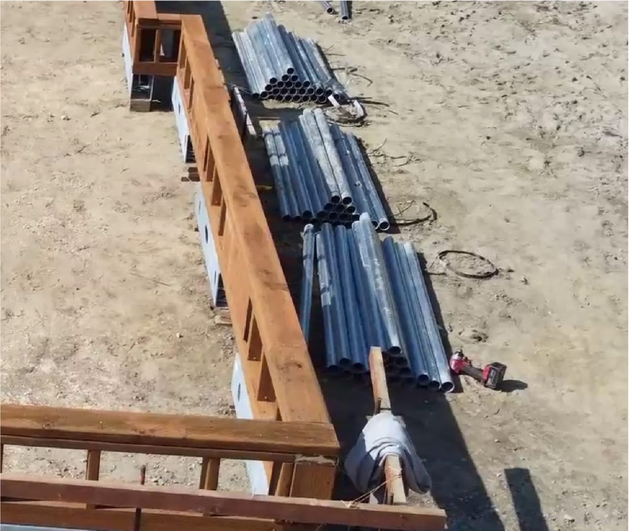 Installation - Beam - Ground Frame