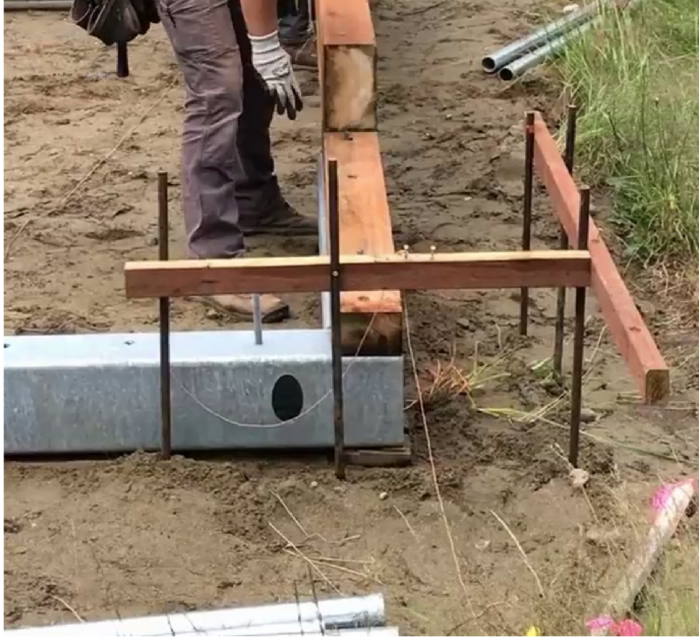 Installation - Beam - Ground Frame